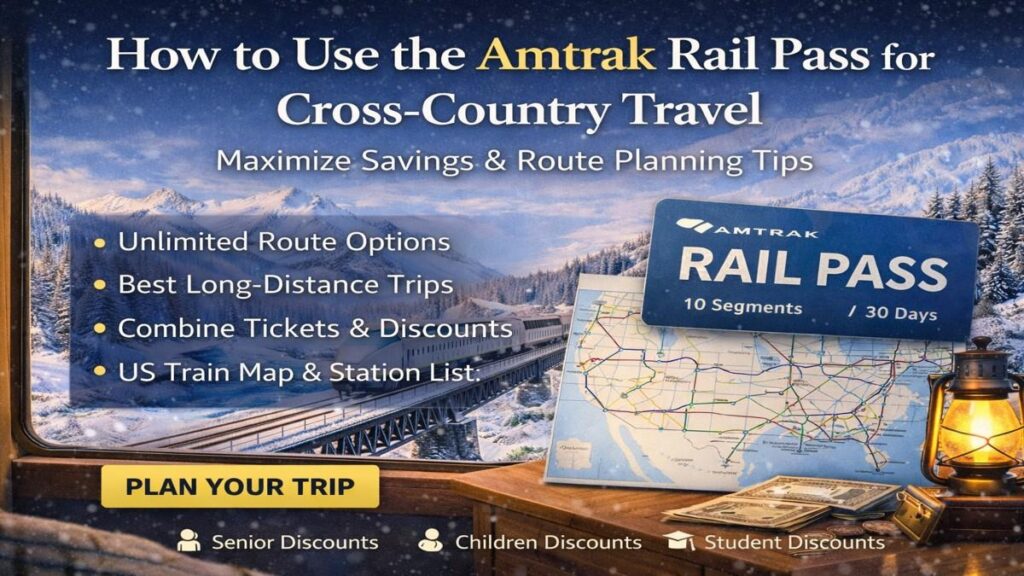 How To Use The Amtrak Rail Pass For Cross-Country Savings | Travel Guide